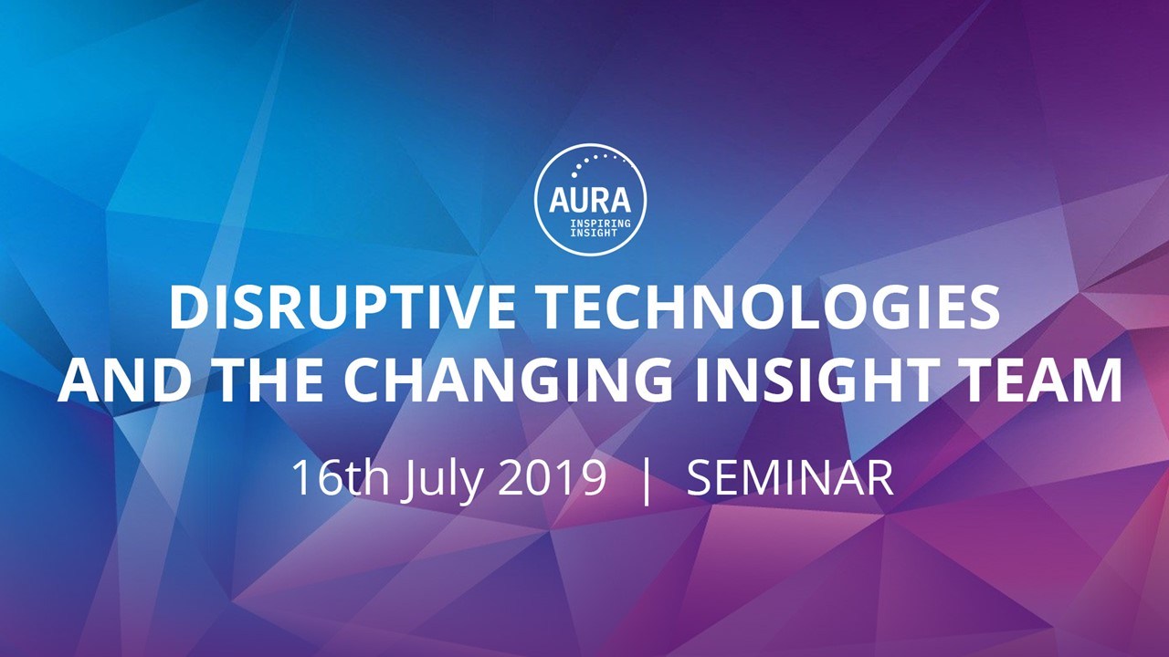 Event: Disruptive Technologies and the Changing Insight Team | Bea ...